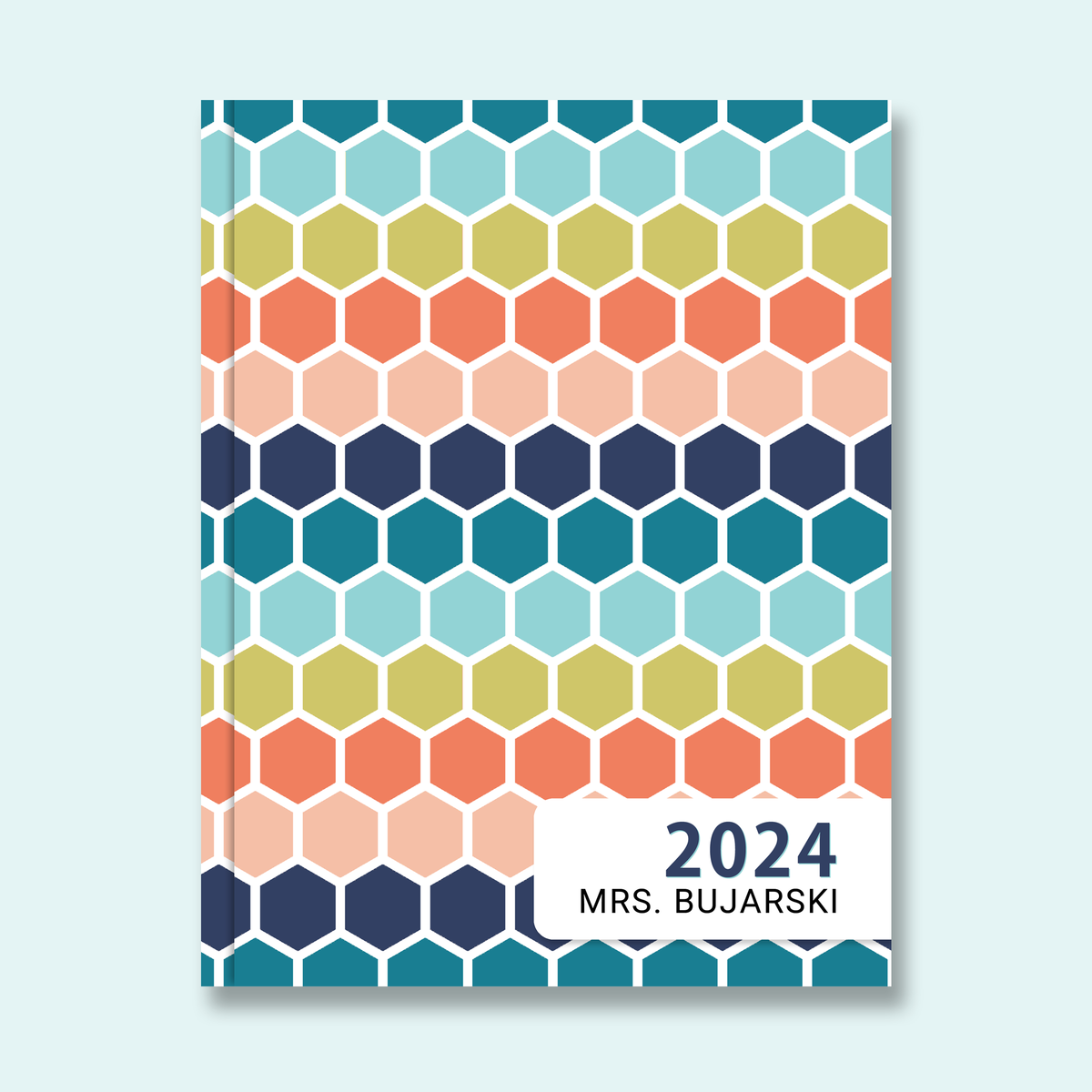 Gradebook Planner | Honeycomb - Bold – Polka Dot Print Shop